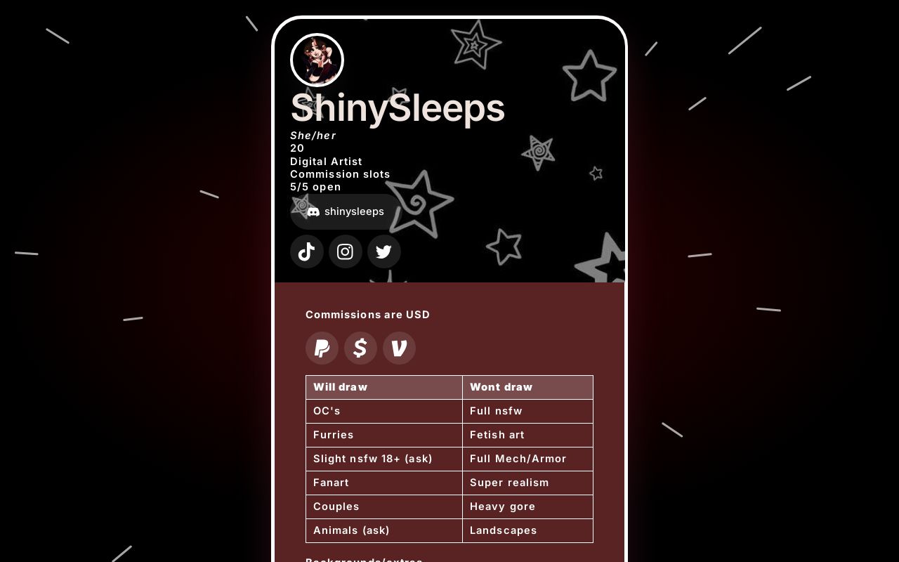 ShinySleeps